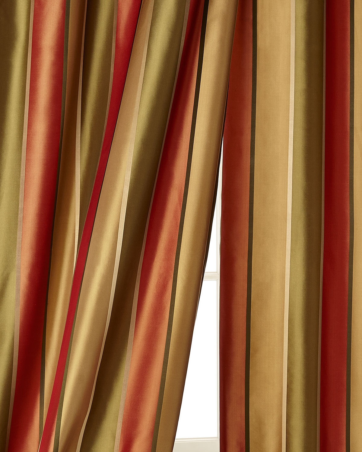 Sutton Silk Taffeta Drapes (Pair) – Number One Textiles