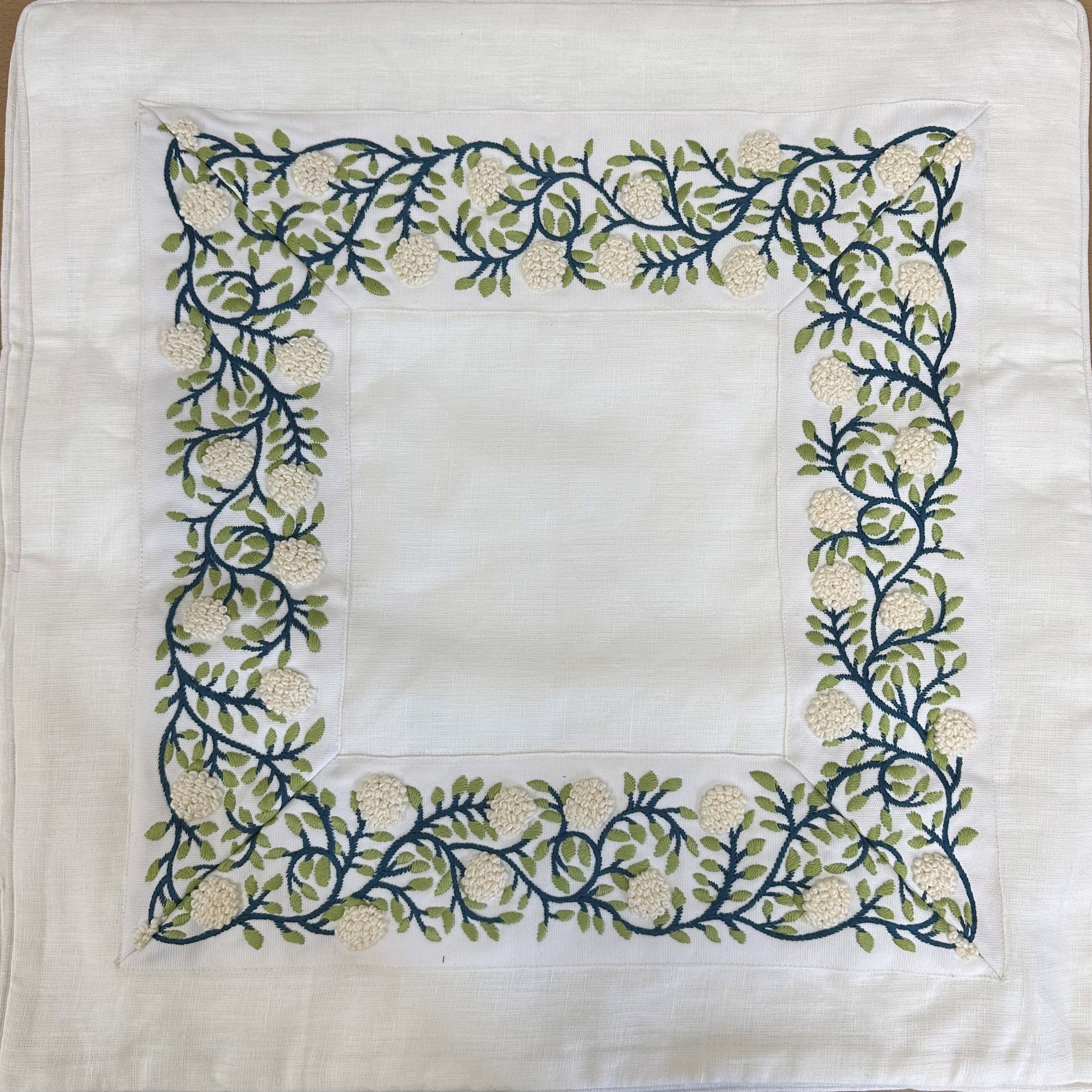 Cleo Cream on Cream Linen – Number One Textiles